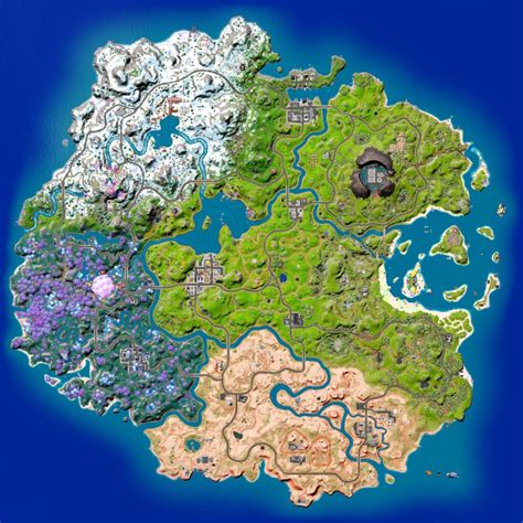 Mapa Fortnite Sezon Rozdzia