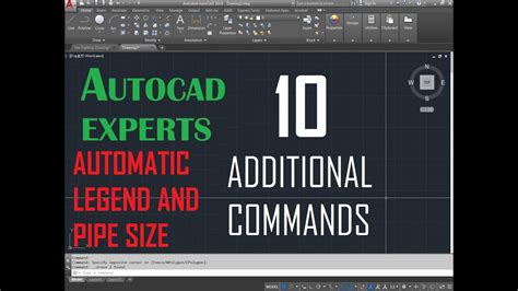 Autocad Expert Quick Legend Quick Pipe Size Label Additional