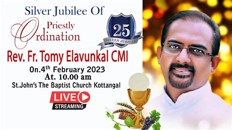 Silver Jubilee Of Priestly Ordination Youtube