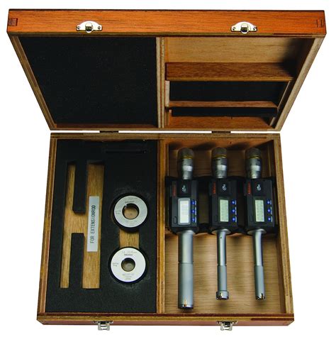 Mitutoyo 468 982 Digitaler 3 Punkt Innenmikrometer Satz Amazon De