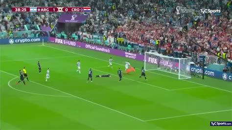 El golazo de Julián Álvarez en Argentina vs Croacia