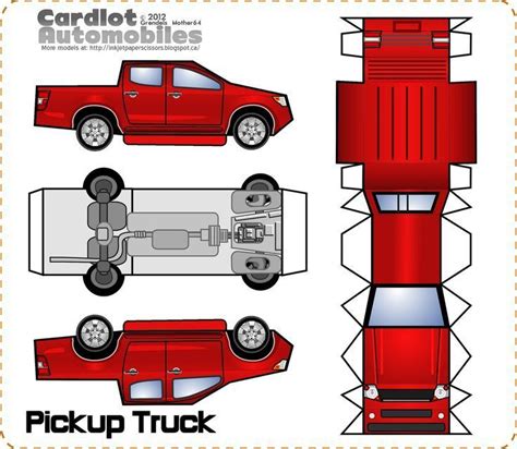 J Ossorio Papercraft Papercraft Recortable De Un Auto Hummer H 2