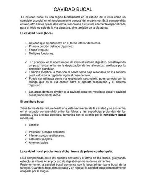 Cavidad Bucal Lucia Hernandez Martinez Udocz