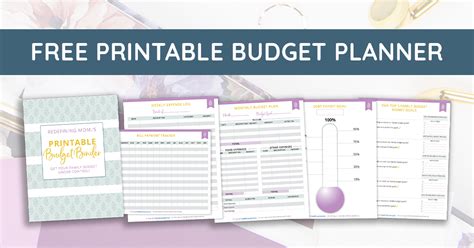 Free Printable Budget Planner