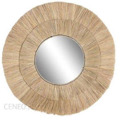 Dkd Home Decor Lustro Ścienne Szkło 100X4X100 Cm Bali Juta 57827447