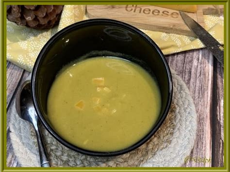 Velout De Patate Douce Brocoli Et Fromage Cheddar Recette Par Oh La