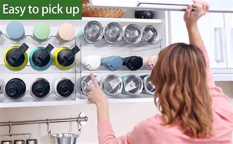 Amazon Spaclear 3 Pack Water Bottle Organizer Stackable Kitchen