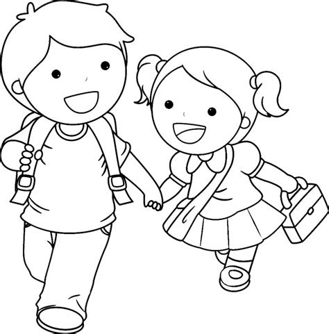 Disegni Bimbi Da Colorare