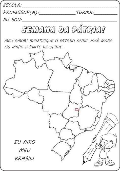 Atividades Semana da Pátria A Arte de Ensinar e Aprender
