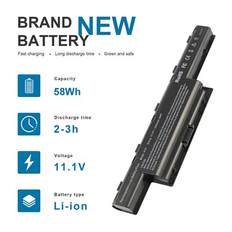 AS10D31 AS10D51 Akku für ACER Aspire E1 531 E1 571 V3 771G V3 772G