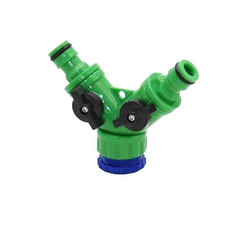 A Séparateur d eau pour robinet de jardin 2 voies femelle 1 2 3 4
