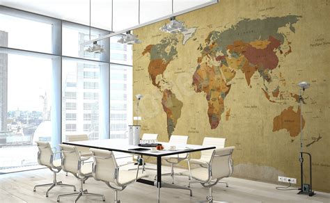 Fototapeta Mapa Świata Fototapety na wymiar myloview pl