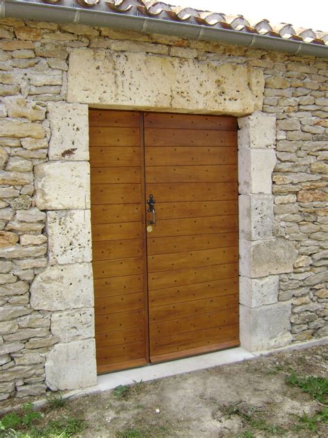 Porte D Entr E En Bois L Atelier Cr Abois