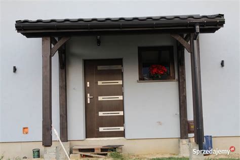 Zadaszenie nad drzwi daszek zadaszenia na taras Zamość Sprzedajemy pl