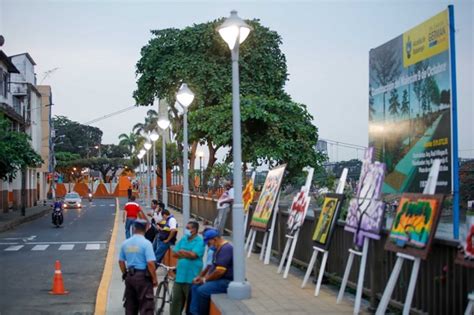 En Babahoyo inauguran un tramo del Malecón 9 de Octubre ALDIA
