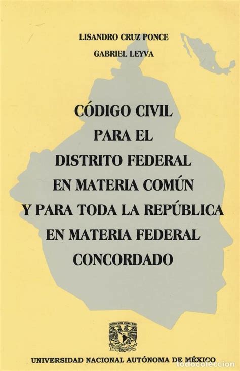 código civil para el distrito federal en materi Comprar Libros de