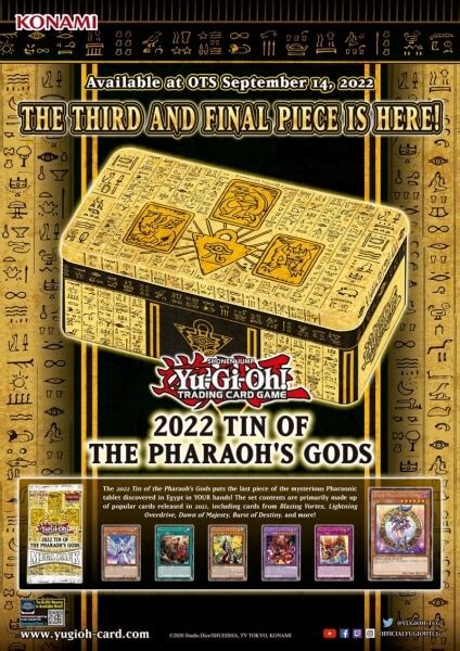 Veselý drak Yu Gi Oh Tin of The Pharaoh s Gods