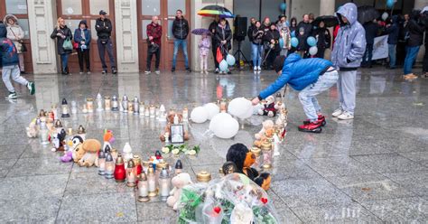 Hołd dla zamordowanego 5 latka w Poznaniu Ten gest rozrywał serca