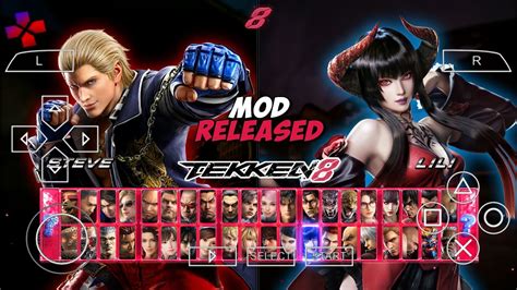 MOD RELEASED TEKKEN 8 TEXTURE MOD FOR TEKKEN 6 PPSSPP YouTube
