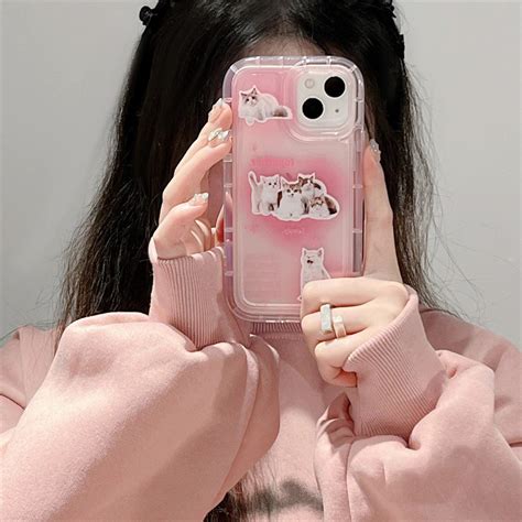 Cats Stickers Iphone Case Finishifystore