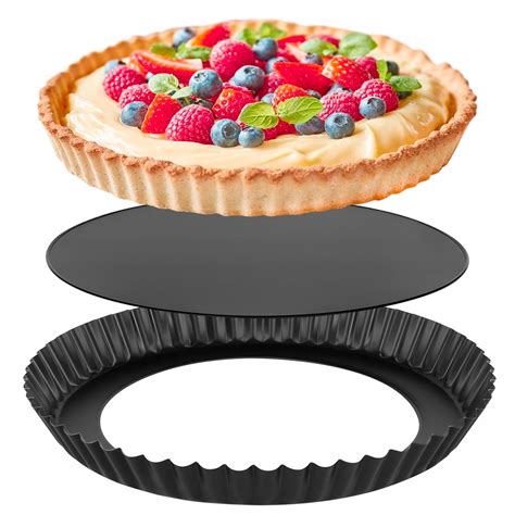 KARBOWANA FORMA DO TARTY 26cm WYJMOWANE DNO NIEPRZYWIERAJĄCA POWŁOKA