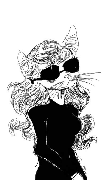 Safe Artist Puppychan Oc Oc Only Cat Feline Mammal