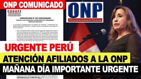 ONP DL 19990 LEYES APROBADAS ATENCIÓN PENSIONISTAS ESTO TIENES QUE