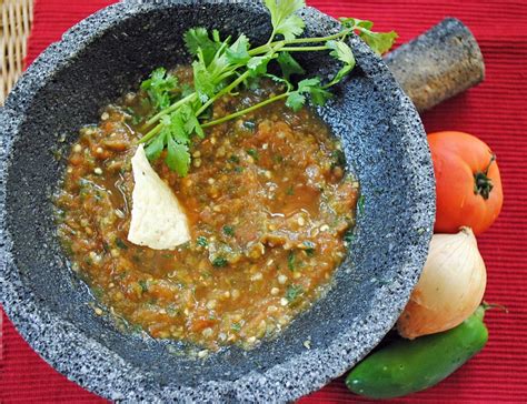 Salsa De Molcajete From JuanitasCocina Mexican Food Recipes