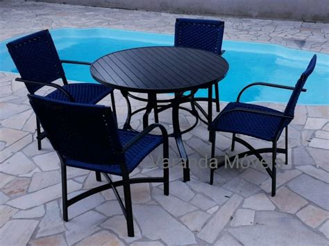 Conjunto D Mesa E Cadeiras Piscina Área Externa Jardim Preço R 3 960