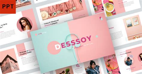 Plantilla De PowerPoint Desssoy 163477 TemplateMonster