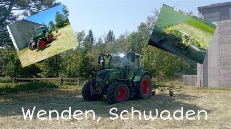Wenden Schwaden Mit Fendt Farmer Lsa Fendt Vario Claas Volto