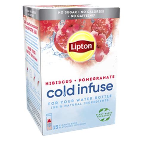 Infusion Froid Hibiscus Grenade Lipton X Sachets G La