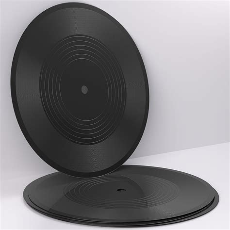 Facmogu 6 discos de vinilo en blanco de 12 pulgadas decoración vintage