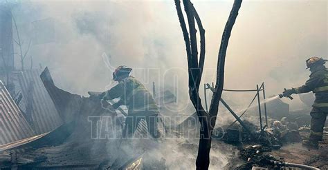 Hoy Tamaulipas Tamaulipas Incendio Arrasa Vivienda En Nuevo Laredo