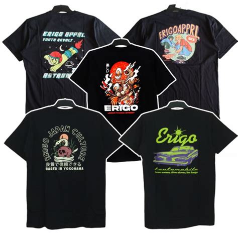 Jual T SHIRT ERIGO ORIGINAL KAOS ERIGO ORIGINAL SUMMER COLLECTION
