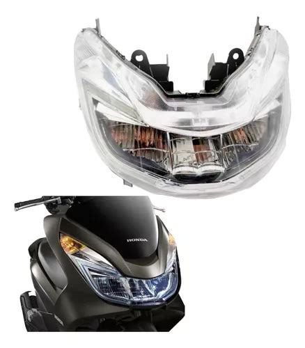 Farol Completo Led Pcx 150 2016 2017 2018 Bloco Optico Parcelamento