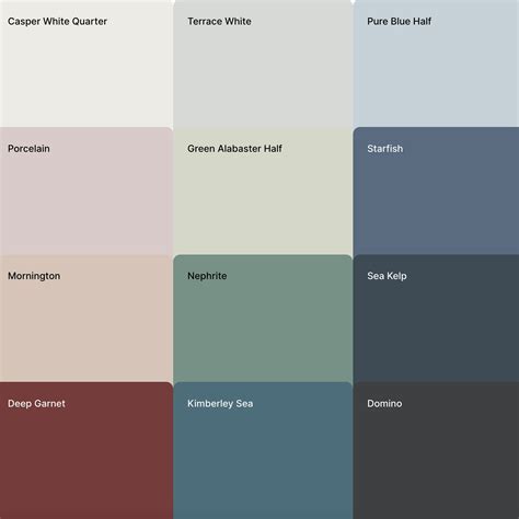 Dulux Colour Forecast Balance Connect Revive Colour Palettes