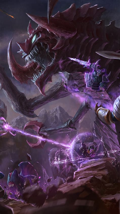 CHO GATH LoL Wallpaper For Android Summoners Wallpaper Cave