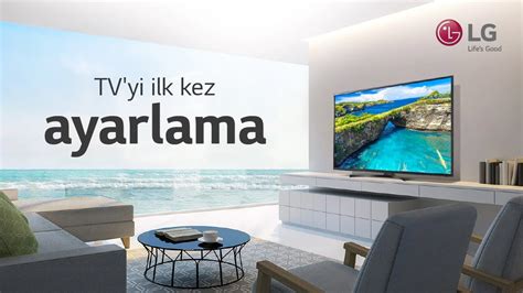 TV Yi Ilk Kez Ayarlama Setting Up The TV For The First Time LG TV