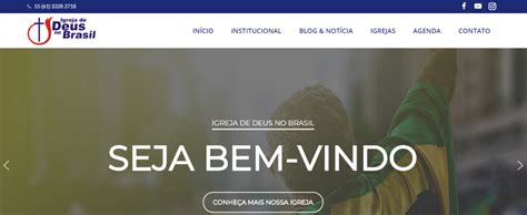 17 Sites de igrejas e paróquias layout atrativo e moderno para você