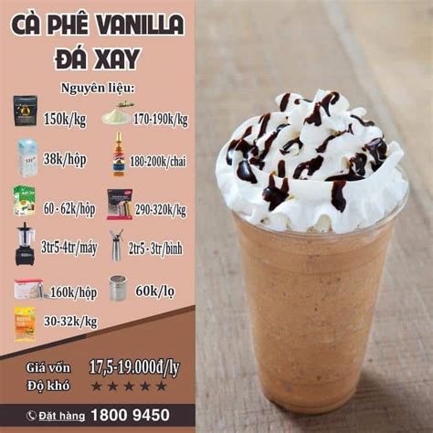 4 Cách làm cà phê đá xay Công thức pha chế Highland Cafe