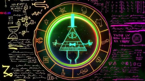 Animated RGB 4K Wallpaper Gravity Falls Audio Responsive YouTube