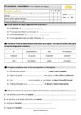 Niveau de langue CE2 Exercice évaluation révision leçon pdf à imprimer