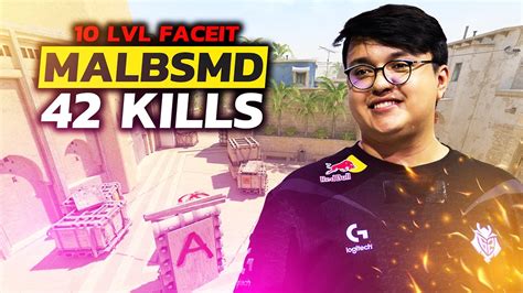 MalbsMd G2 42 KILLS ON FACEIT MIRAGE FACEIT LVL 10 CS2 POV Aug