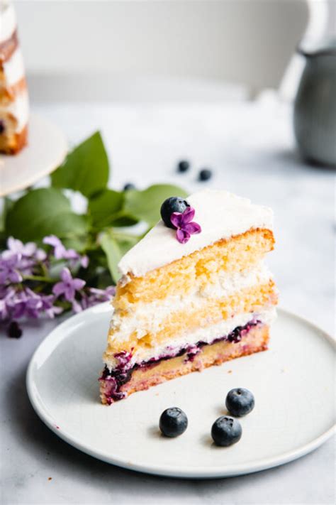 Naked Cake Mit Zitrone Und Heidelbeeren Hey Foodsister
