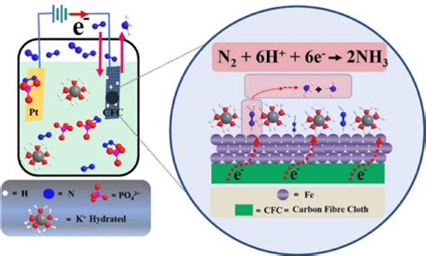 Synergistic Promotion Of Electrocatalytic Ammonia Synthesis By