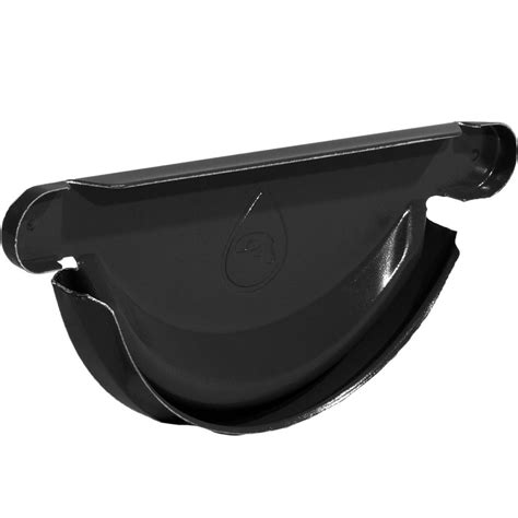 Zaślepka Denko rynny Ø125 mm Flamingo Budmat Czarny 015 Sklep Hanex pl