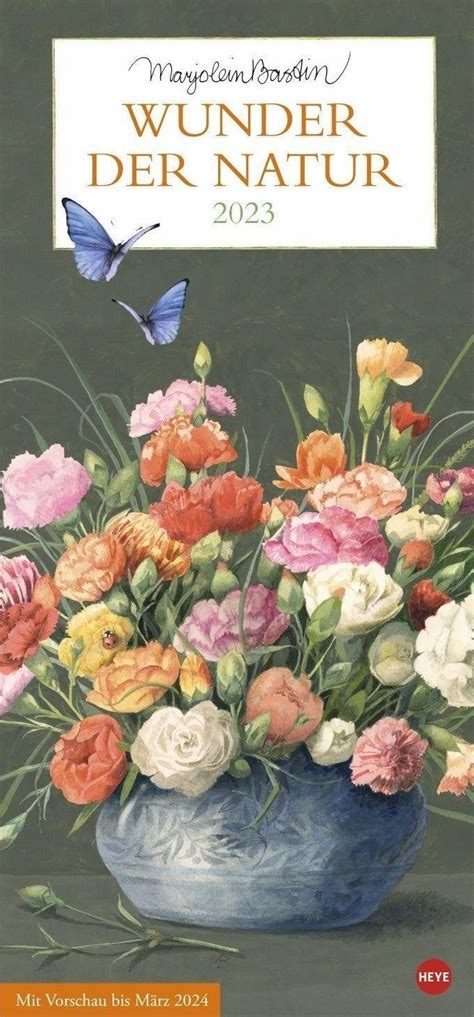 Marjolein Bastin Wunder Der Natur Kalender 2023 Bastin Marjolein