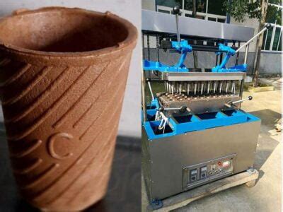 Commercial Wafer Tea Cup Coffee Cup Making Machine For Sale