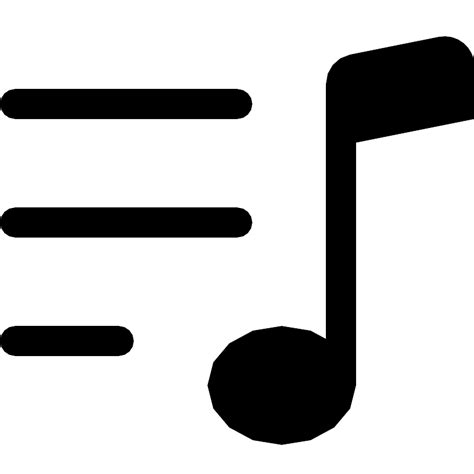 Music Note List Vector Svg Icon Svg Repo